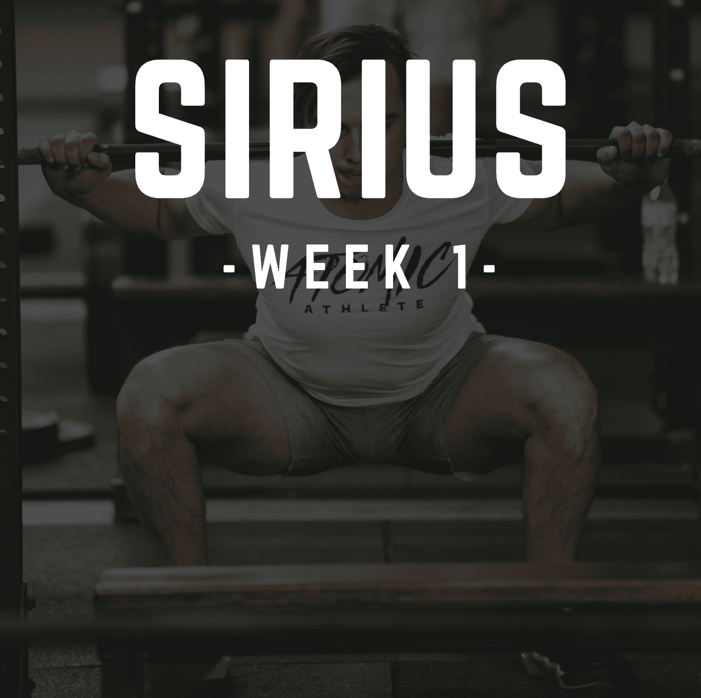 Sirius - Week 1 - Atomic Athlete