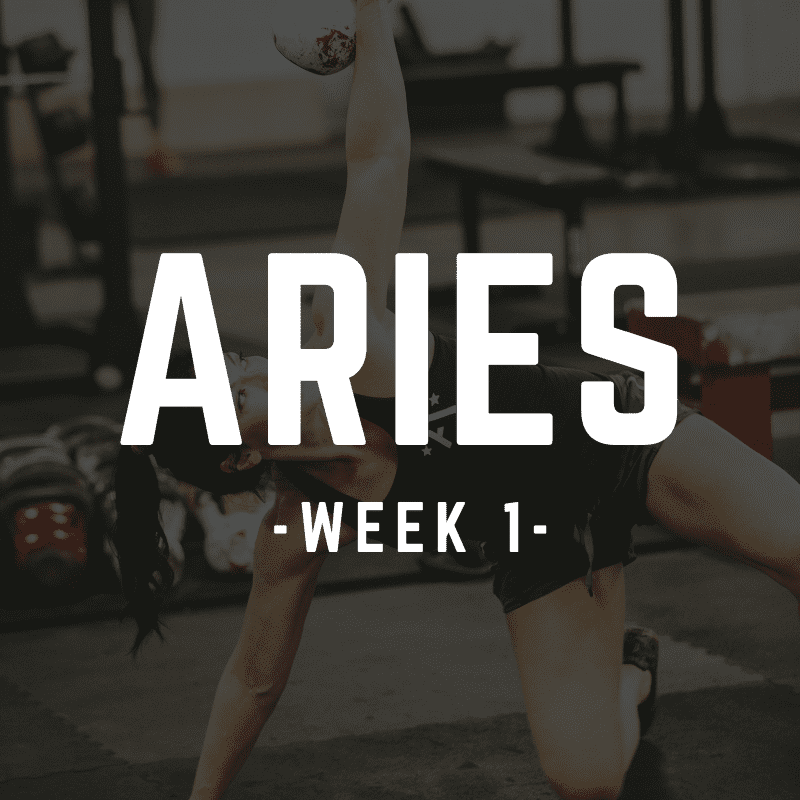 Aries - Week 1 - Atomic Athlete