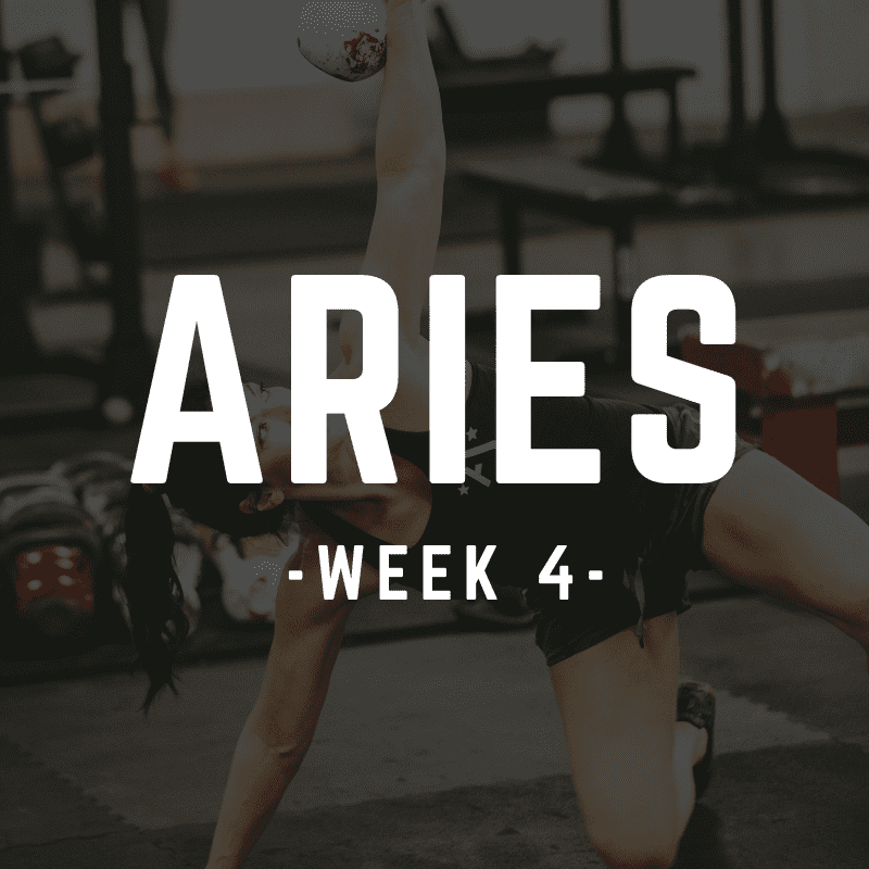 Aries - Week 4 - Atomic Athlete