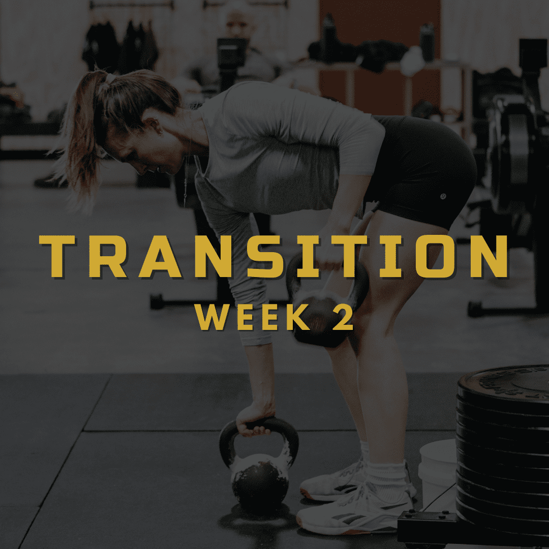 Transition Week 2 - Atomic Athlete